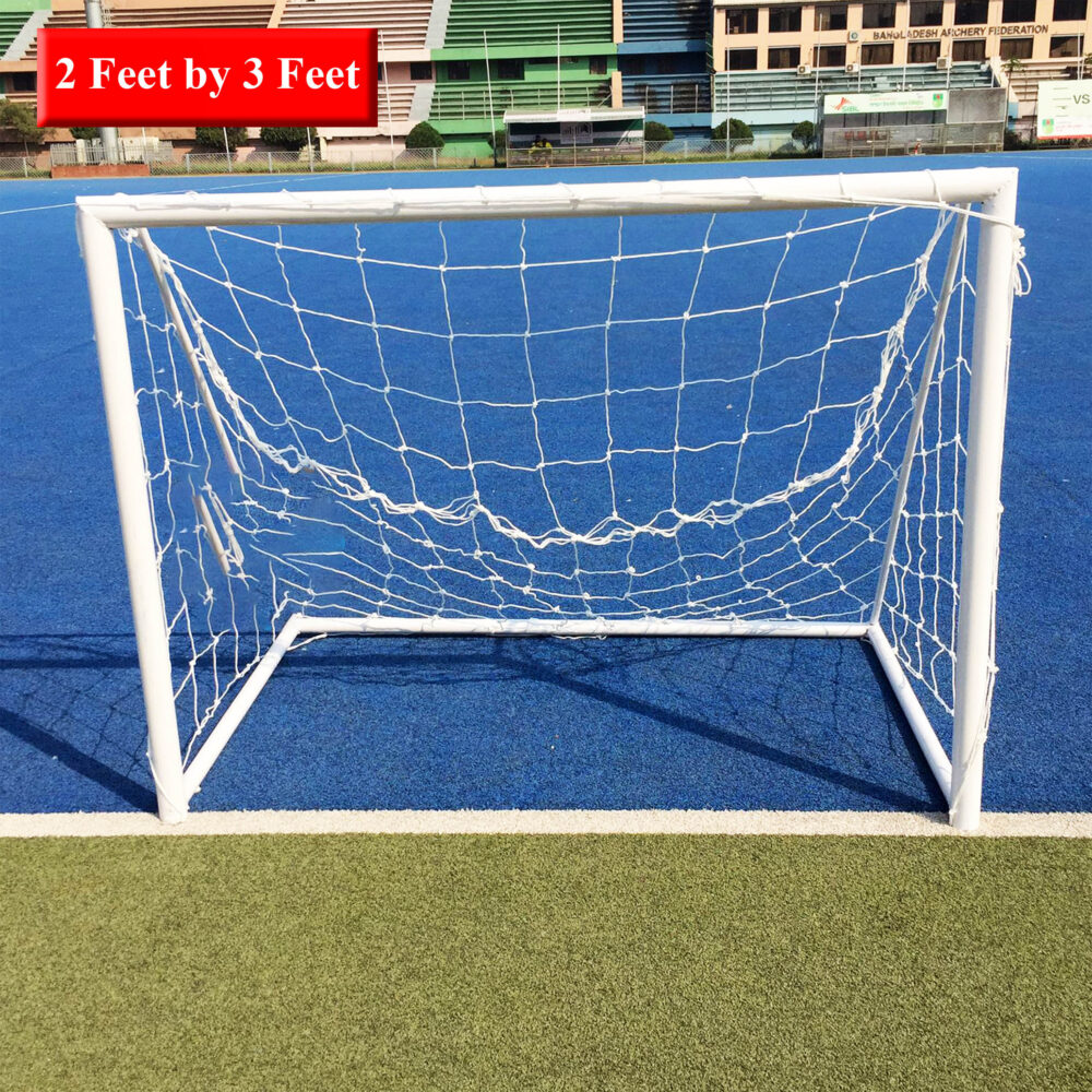 Football Goal Post – Mini Post with Net – 1 Pcs – 2 Feet by 3 Feet ...